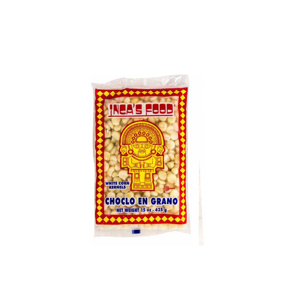 White corn kernels (choclo grano) Inca’S Food 15 oz. – Latin Market SA